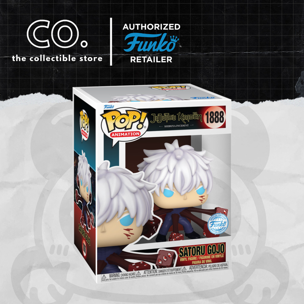 Funko Pop! Jujutsu Kaisen Satoru Gojo (Trapped) 1888 Special Edition ...