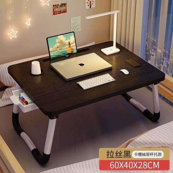 meja lipat mudah alih alas meja murid Bed Small Table Student Desk ...
