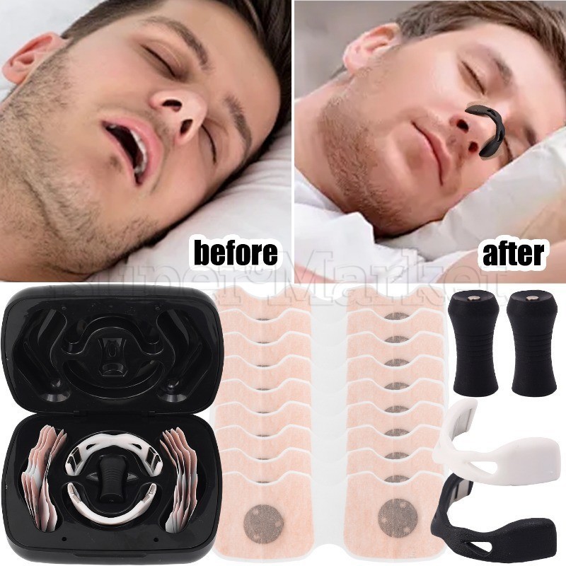 Nose Breathing Stickers Set - Magnet Nasal Breathing Dilators - Boost ...