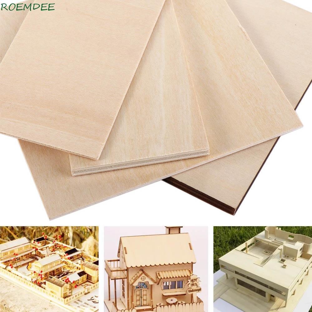 ROEMDEE Aviation Model Layer Board Material Supplies Carving Plate Wood ...