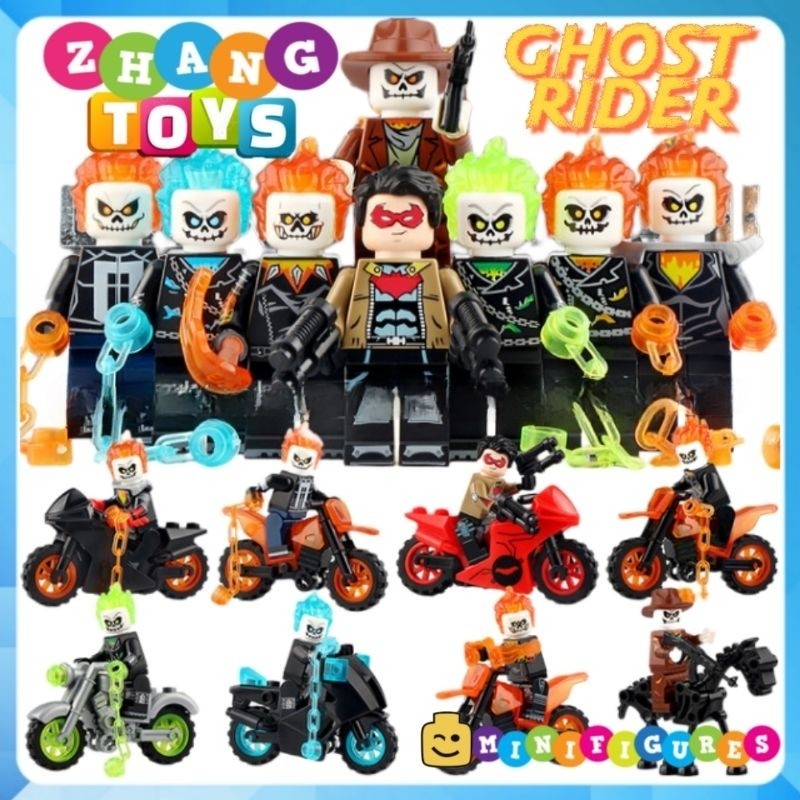 Ghost Rider Red Hood Danny Ketch The Caretaker Robbie Reeyes Alejndra ...