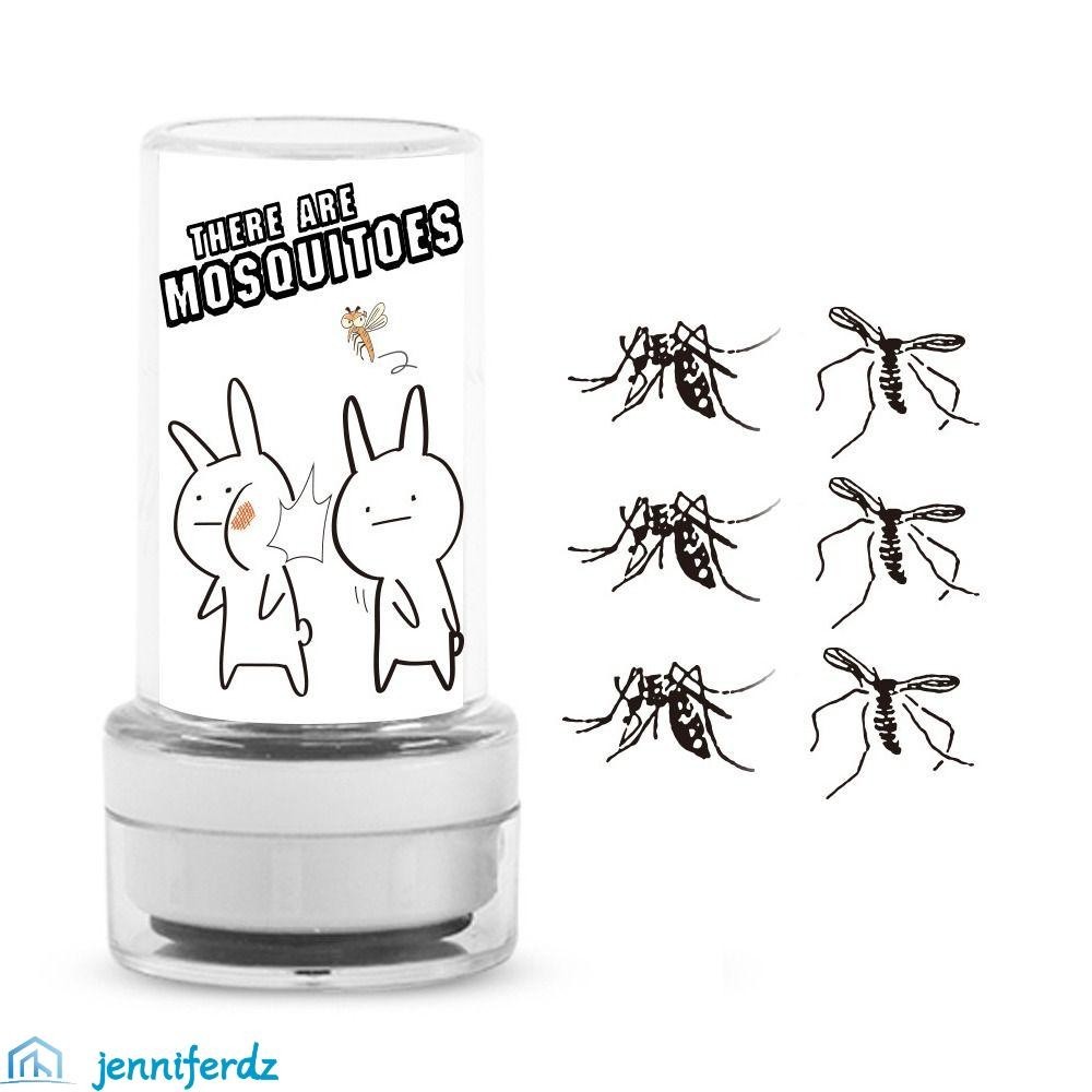 JENNIFERDZ Mosquito Stamp Toy, Give you a Slap Assorted Stamps Mosquito ...
