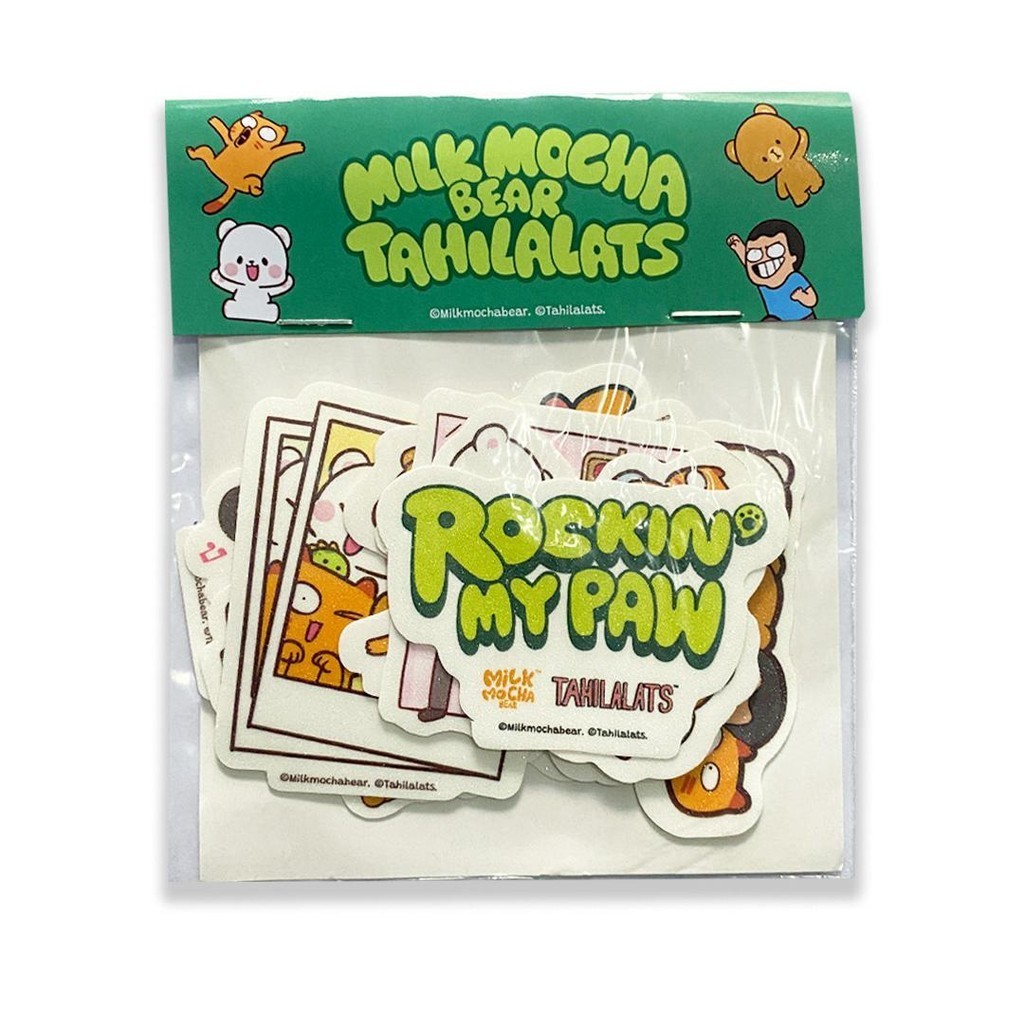 Tahilalats Sticker Pack with Milk Mocha Bear Series | Shopee Malaysia