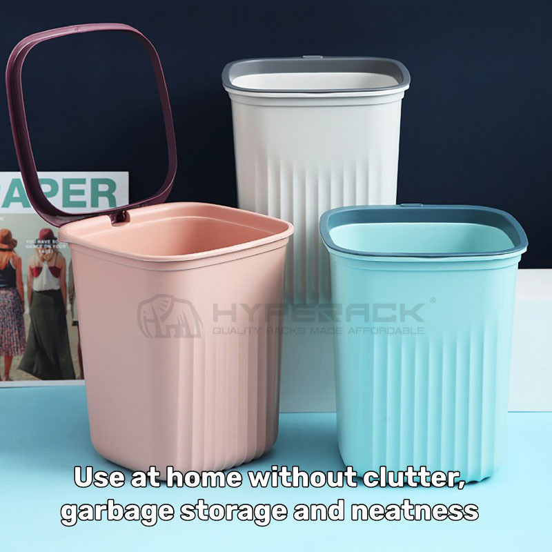 TIGERACK Home Rubbish Dustbin Garbage Bin Trash Bin Large Capacity ...