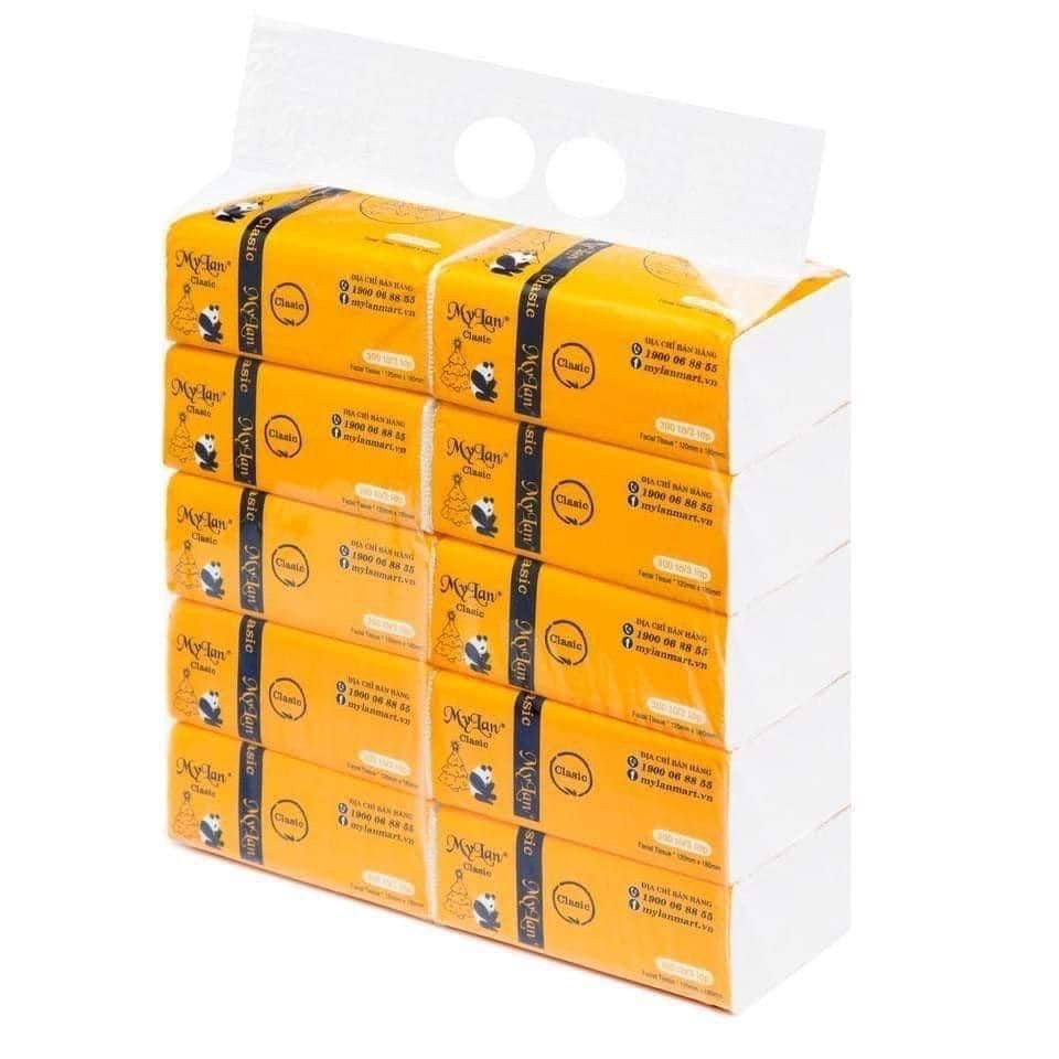 Pack Of 10 Packs Of Panda Tissue Paper (3000 White Paper Sheets ...