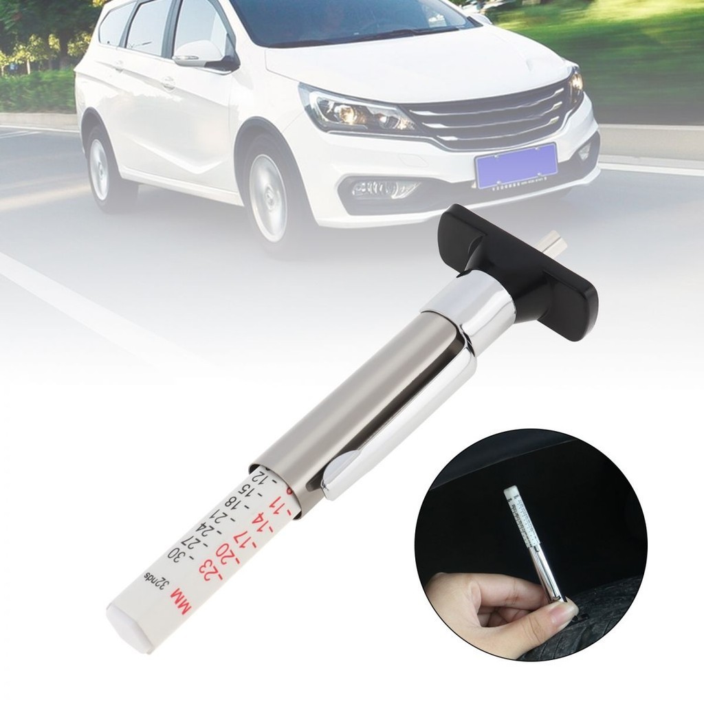 1 piece 32nds Imperial Tire Tread Depth Gauge Smart Color Coded Tire ...