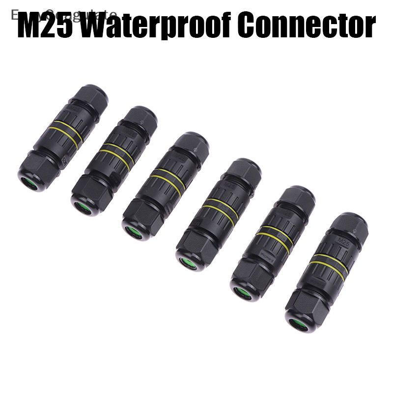 Eas IP68 M25 Waterproof Connector Led Connectors 2/3Pin Lever Adapter ...