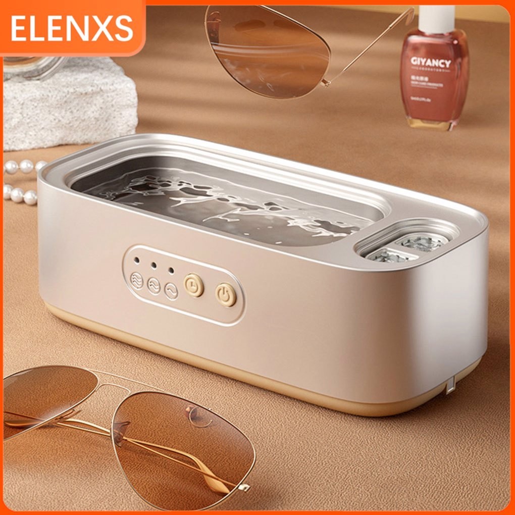 Ultrasound Beauty Eyeglass Cleaning Machine Dual Compartment Cleaning ...
