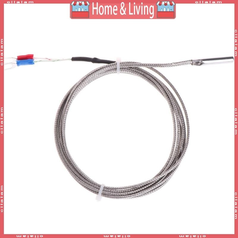 ci 2m K-Type Thermocouple Temperature Sensor 0-600℃ 5*30mm Probe ...