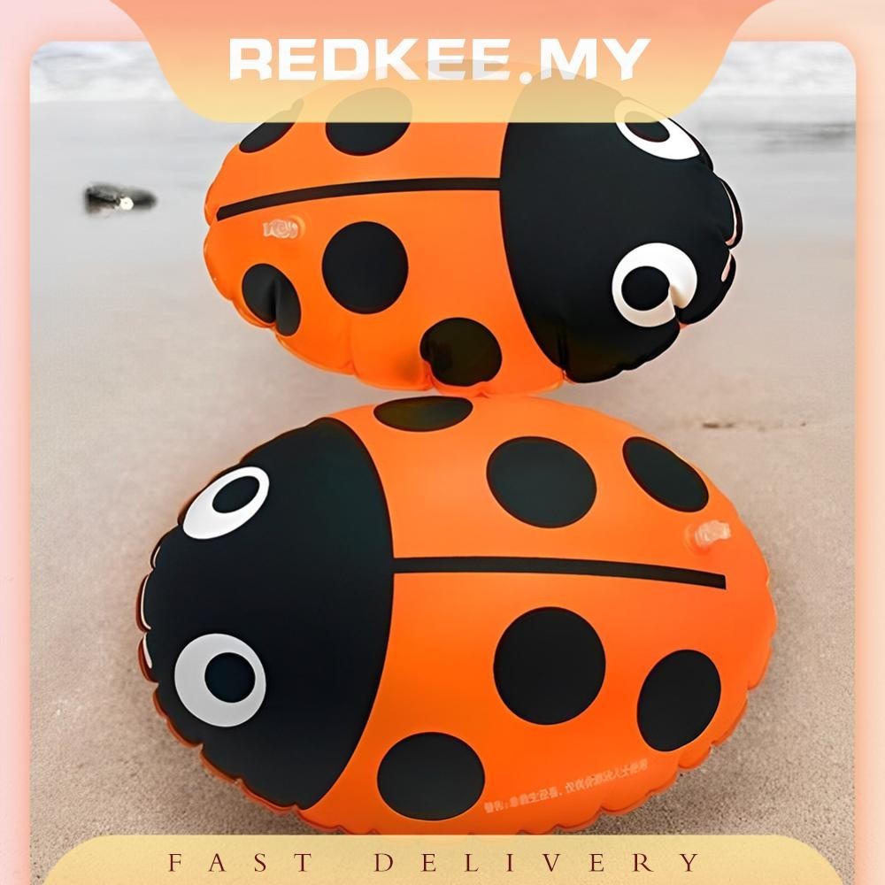 [Redkee.my] PVC Flotation Drift Bag Floating Ladybug Swimming Buoy ...