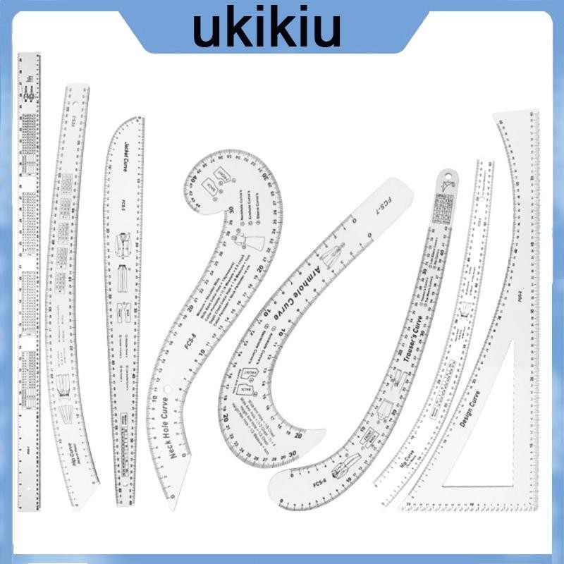 UKI Acrylic Patchwork Ruler Curve Template Easy to Read Handmade ...