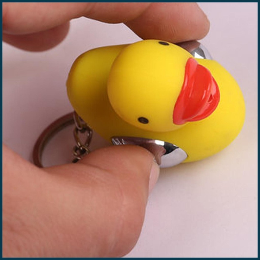 Electric Shock Duck Toy Teen Spoof Prop Duck With Keychain Electric ...