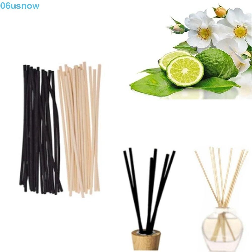 USNOW 100Pcs Fiber Reed Diffuser Sticks, 3mm*25cm Portable Reed ...