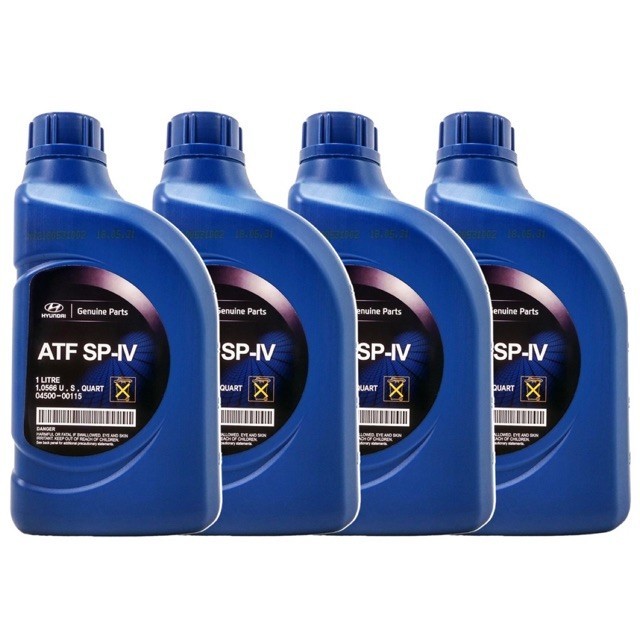 Hyundai SP-IV ATF 6 Speed Gear Oil (1L) For Kia Forte Santa FE 2011 ...