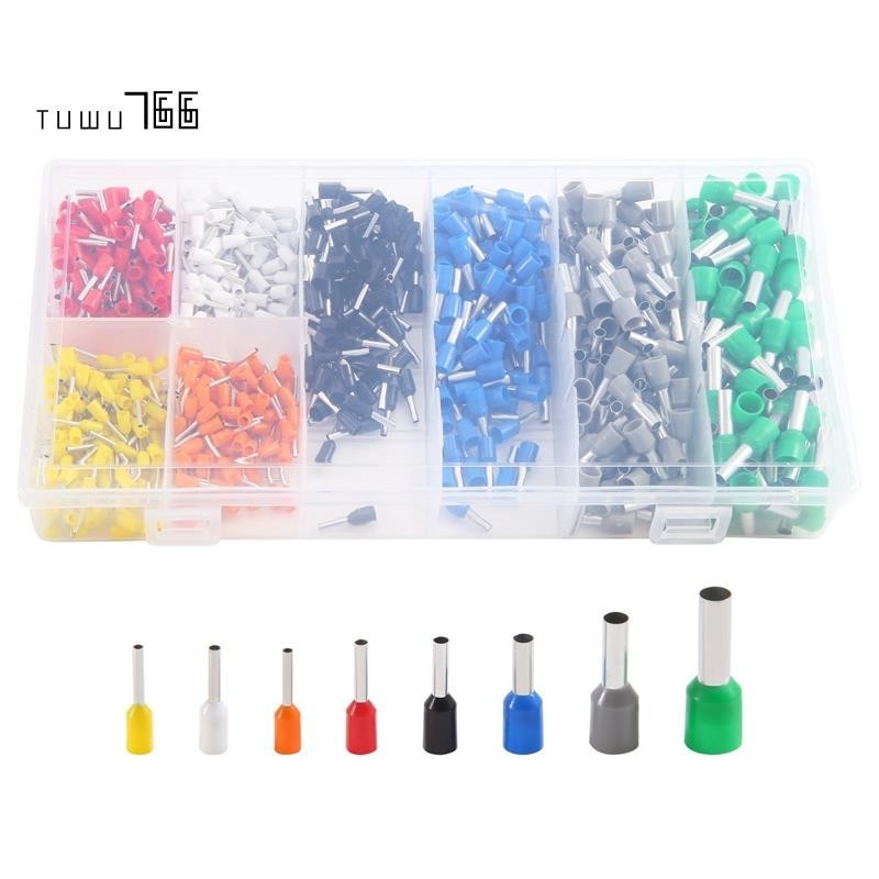 800 PCS Ferrules kit, Wire Ferrules Crimp Connector, Insulated Cord Pin ...