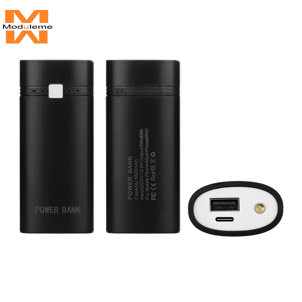 (NO Batteries) 5V 2A Upgrade TYPE-C port 2 Sections No Soldering Mobile ...