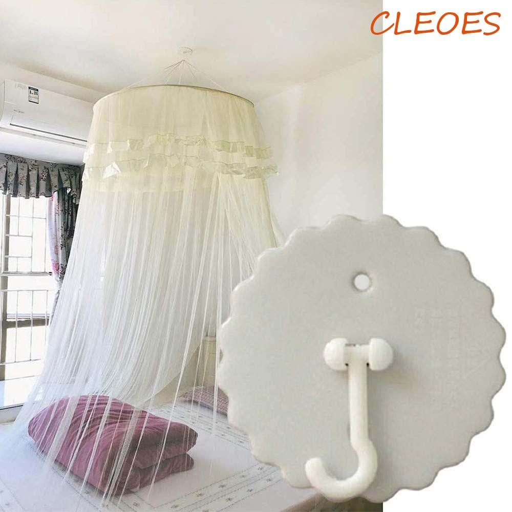 CLEOES Mosquito Net Hanger Porch Two Ways To Install Floor Hooks ...