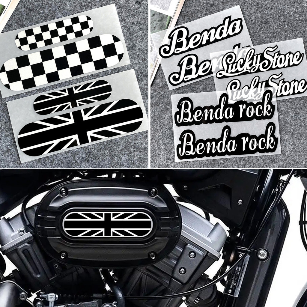 Benda Sticker Reflective Motorcycle Body Tank Decal for BENDA ...