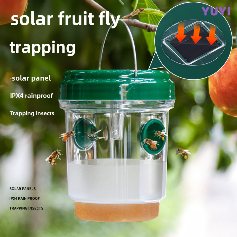 [YUYI] Cross-border Solar Fruit Fly Trap Trap Orchard Beetrap Insect ...