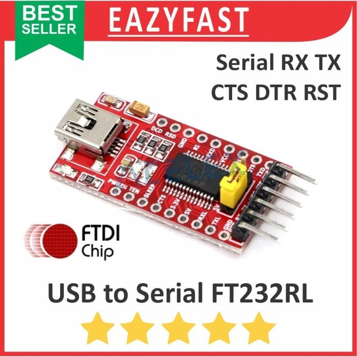 Usb To Serial Module Ttl Converter Ftdi Ft232rl Ft232 Ft 232 Rl Uart