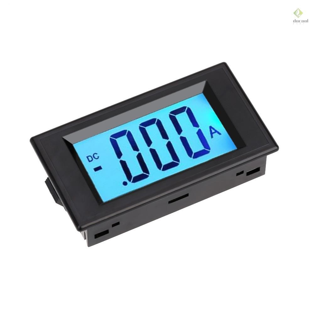 LCD DC 100A Digital Display LED Panel Ammeter/ AMP Ampere Meter with ...