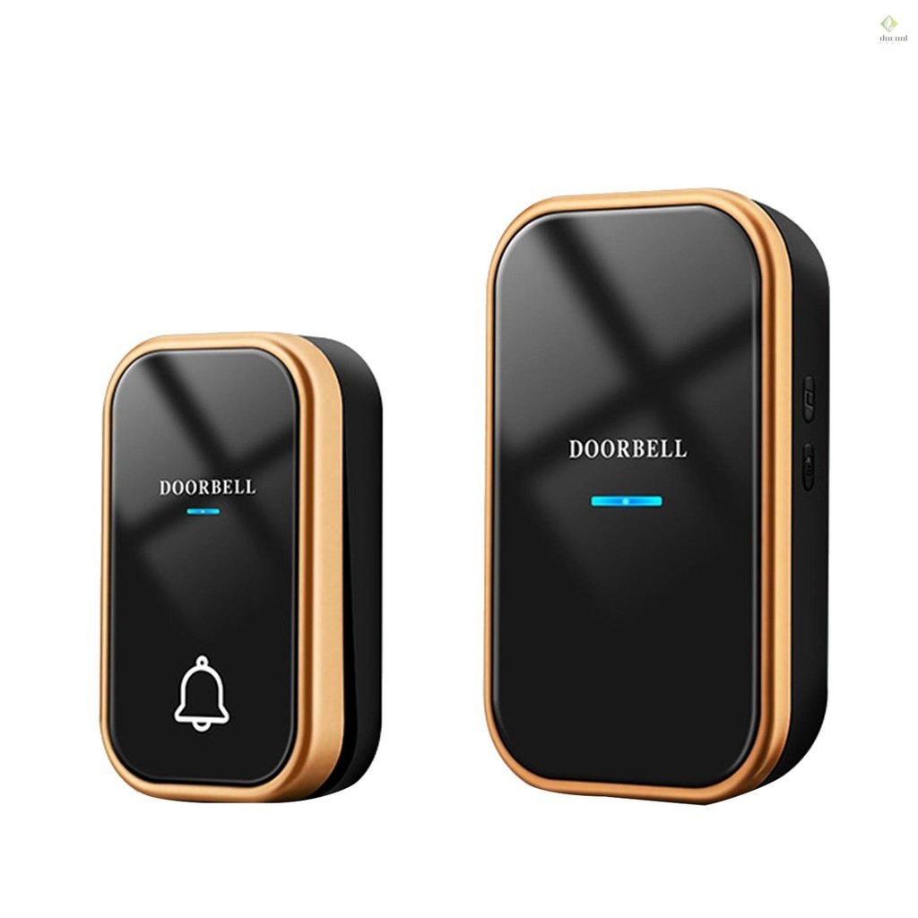 Self-Powered Doorbell Wireless Doorbell Waterproof Smart Doorbell with ...