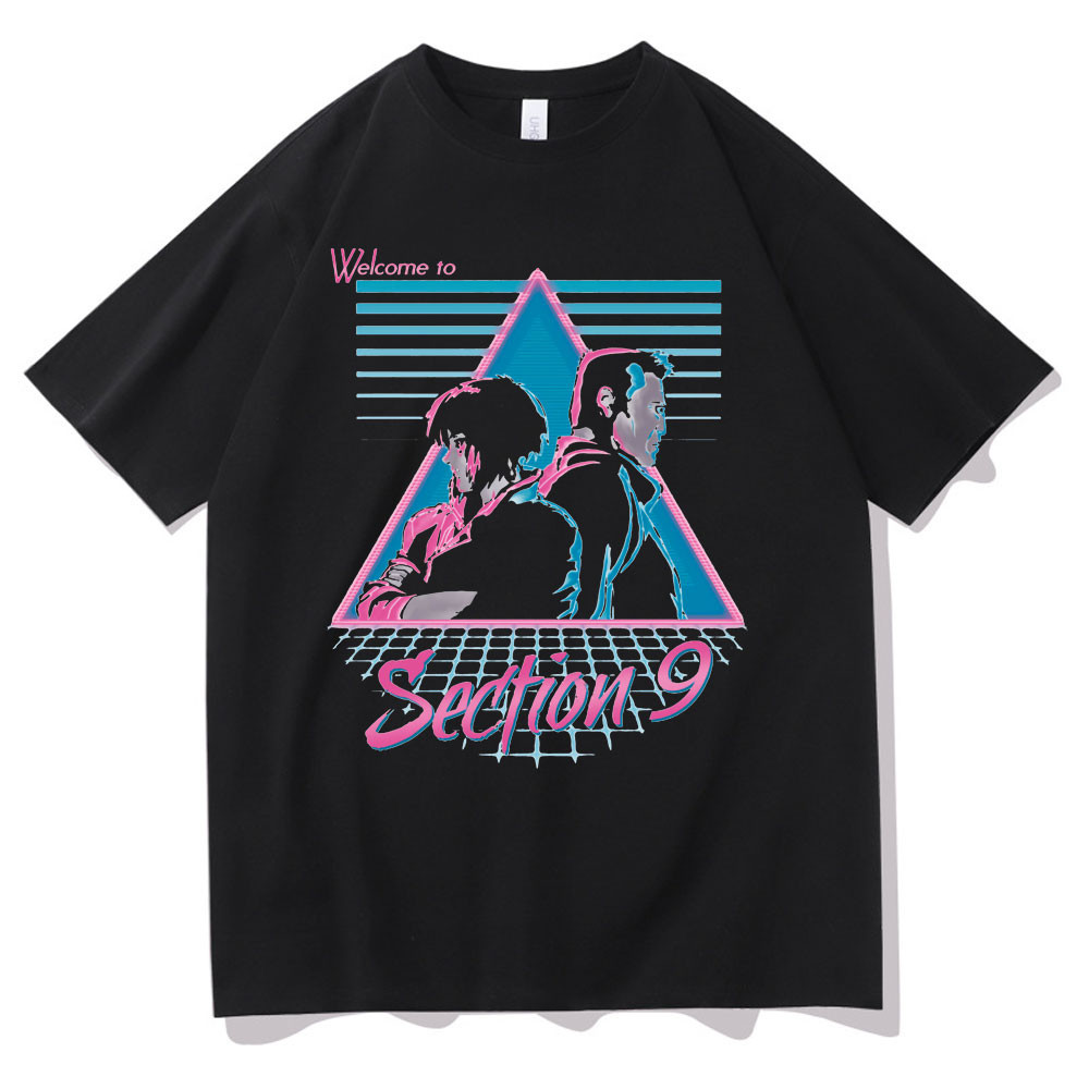 Ghost In The Shell T Shirt Cyber Motoko Kusanagi Major Gits Anime ...