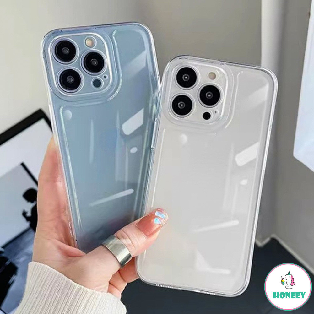 Crystal Transparent Shockproof Phone Case Compatible for iPhone 16 15 ...