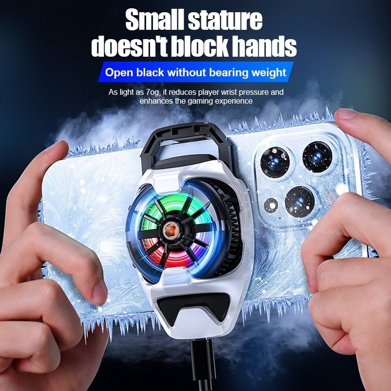 Memo DL22 Portable Mobile Phone Gaming Radiator Cooling Fan | Shopee Malaysia