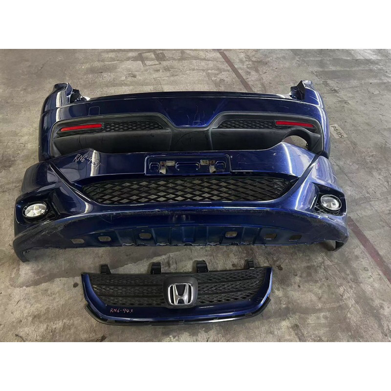 Honda Stream Front With Rear Bumper Grille RSZ Set For RN6 RM8 RN9 RSZ ...