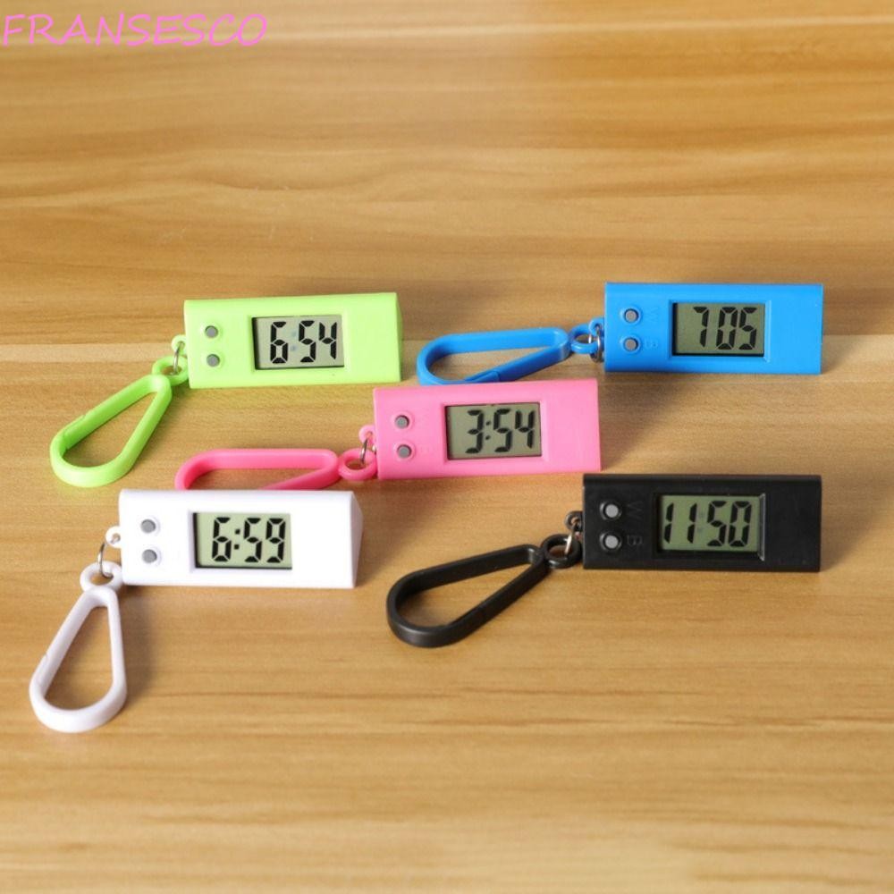 FRANCESCO Triangle Electronic Hanging Clock, Anti-fall Silent ...