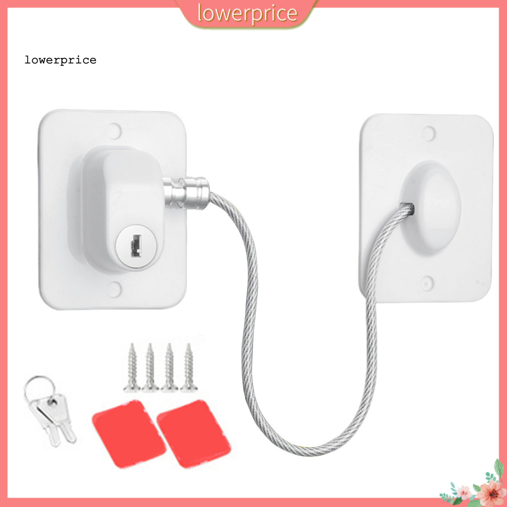 {lowerprice} 3m Sticker Fridge Lock Child Proof Refrigerator Door Lock ...