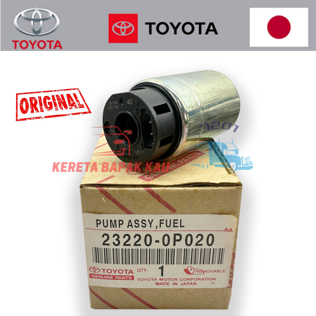 ORIGINAL FUEL PUMP TOYOTA VIOS NCP93,ALTIS ZZE141/42/43,CAMRY ACV40 ...