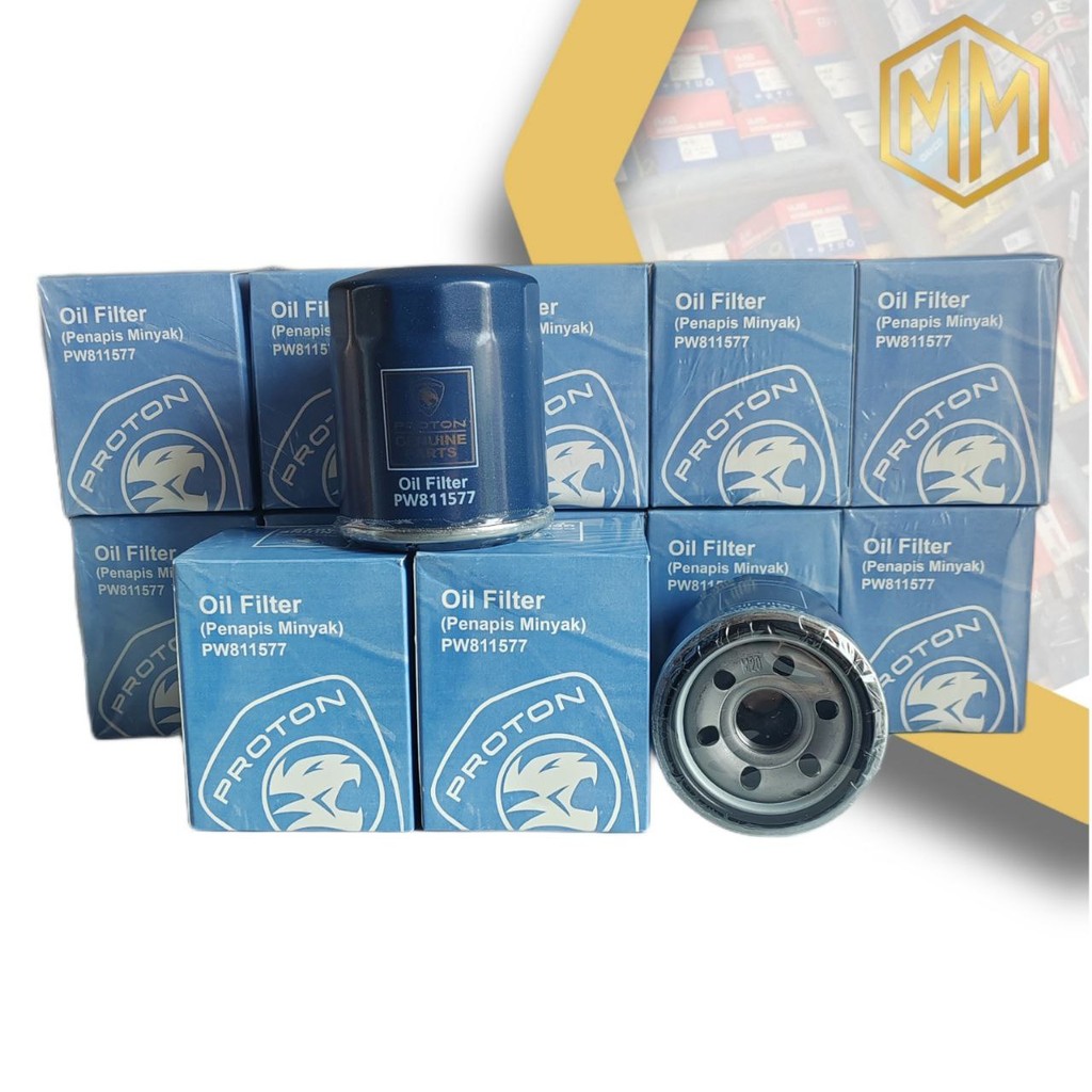 GINO OIL FILTER PROTON (10PCS) FOR WIRA/PUTRA/PERDANA/WAJA/GEN2/PERSONA ...