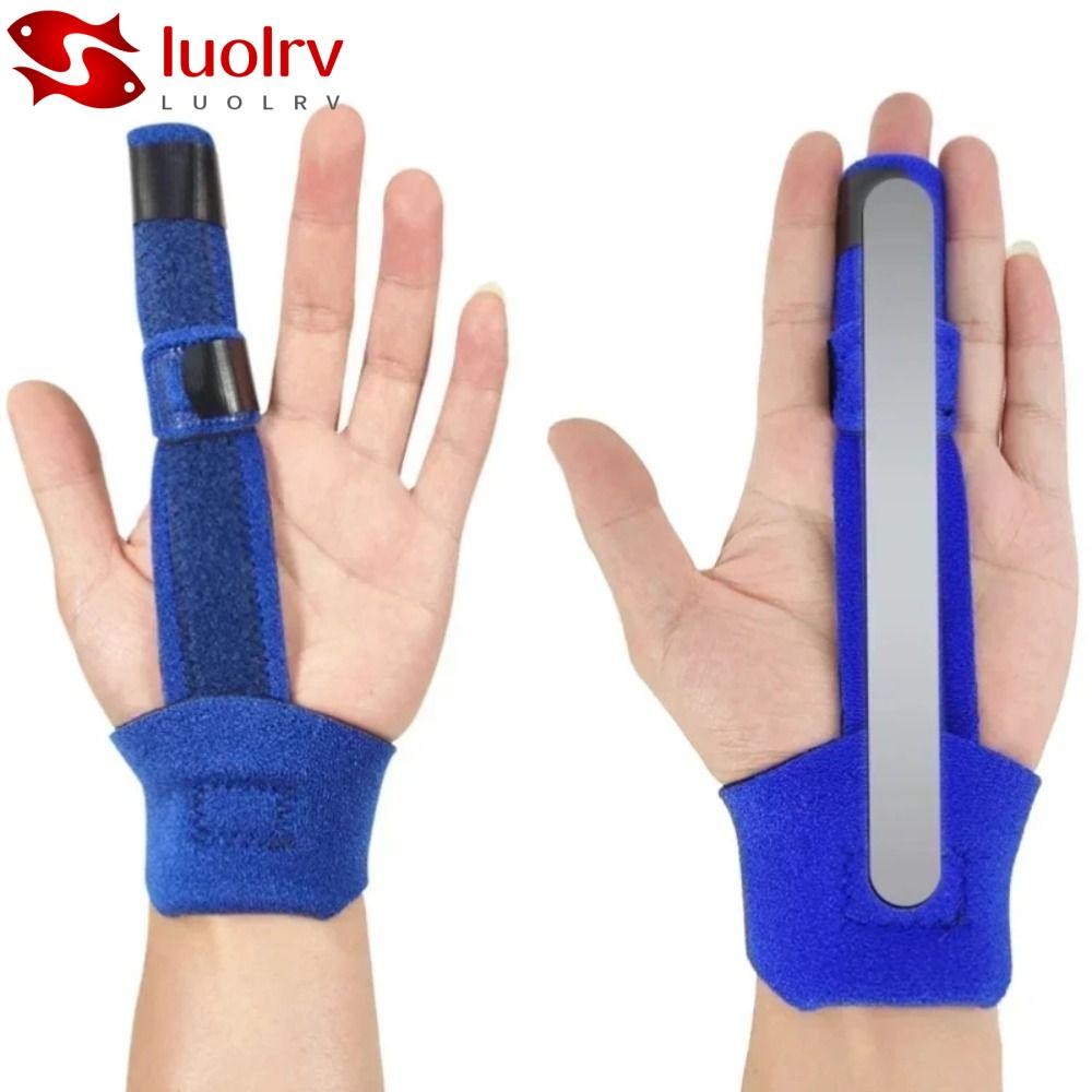 LUOLRV Finger Knuckle Immobilization, Breathable Adjustable Finger ...