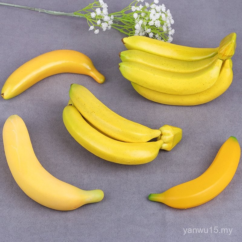 Simulation Banana String Model Foam Fake Fruit String Vegetable Model ...