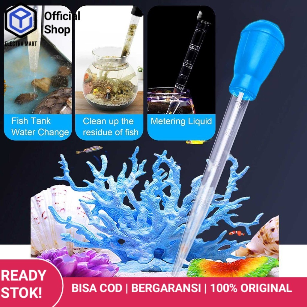 Taffhome Aquarium Cleaning Suction Pipette Pipette Siphone Pump 30ml - NC03 | Shopee Malaysia