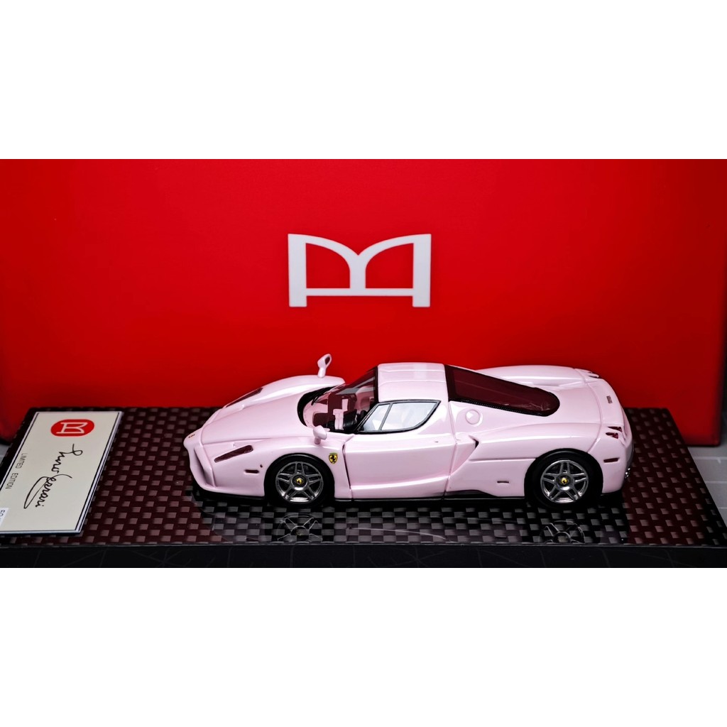 Dmh Ferrari Enzo Enzo Enzo Light Pink Customized Version 1/64 Tail ...
