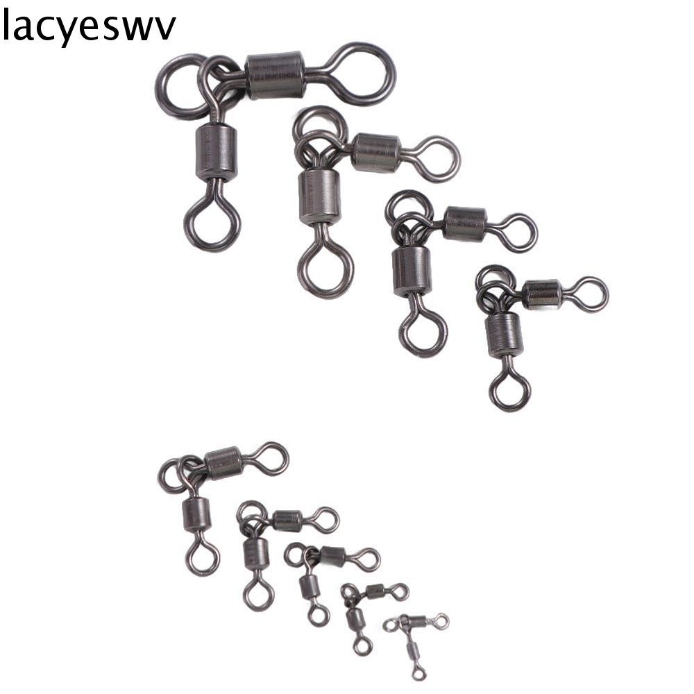 LACYESWV Triangle Joint Saltwater Lure 50PCS/10PCS Bearing Swivel Hook ...