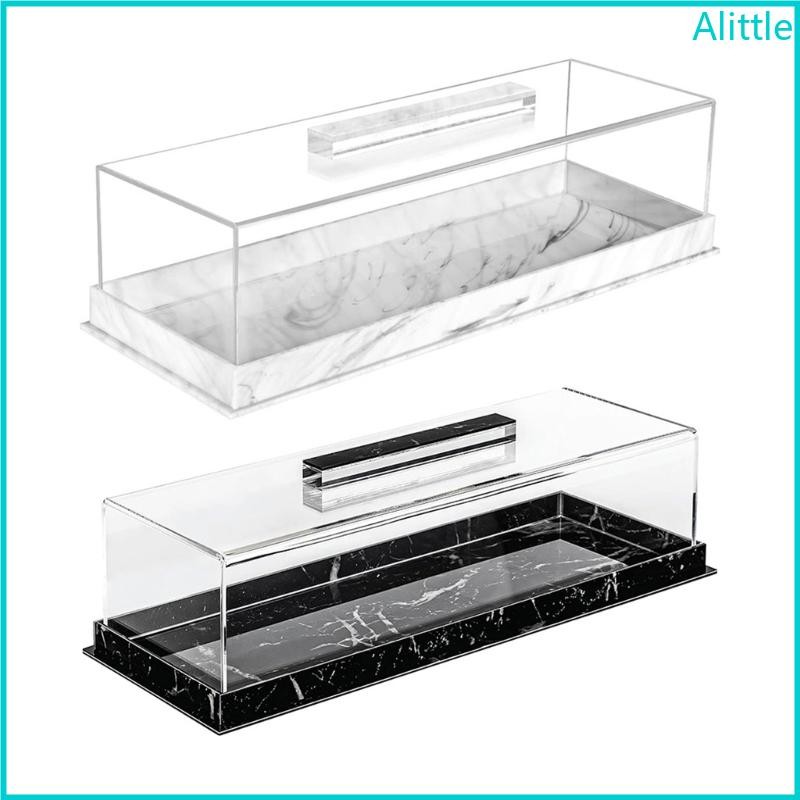 Alia Acrylic Rectangular Cake Display Container Fashion Cake Tray with ...