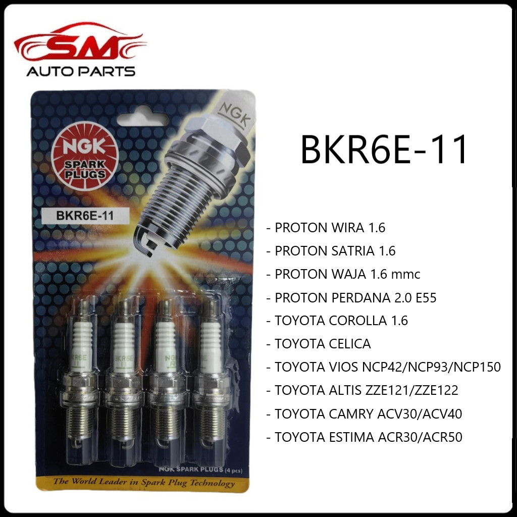 NGK SPARK PLUG - Wira 1.6 Waja MMC Perdana Vios Altis Camry City Jazz ...