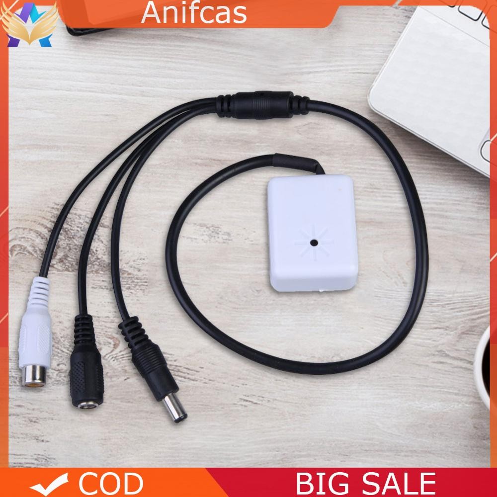 New CCTV Mic Microphone Sound Pick-Up Monitor Voice Audio Security ...