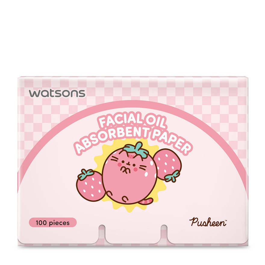 WATSONS Pusheen Oil Absorbent Paper 100S | Shopee Malaysia