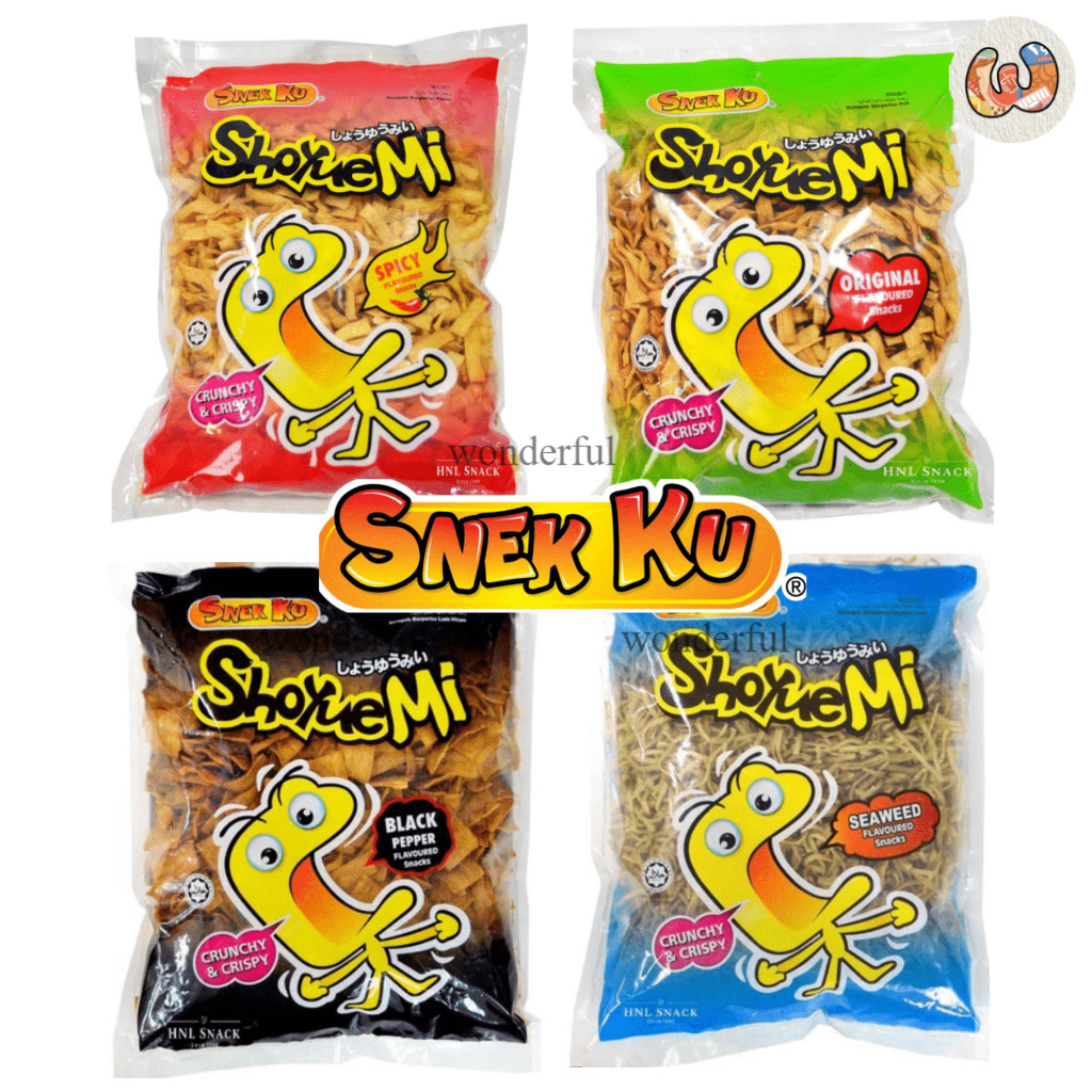 WF Snek Ku Shoyuemi Original/Seaweed/Spicy/Black Pepper (500g / 1kg ...