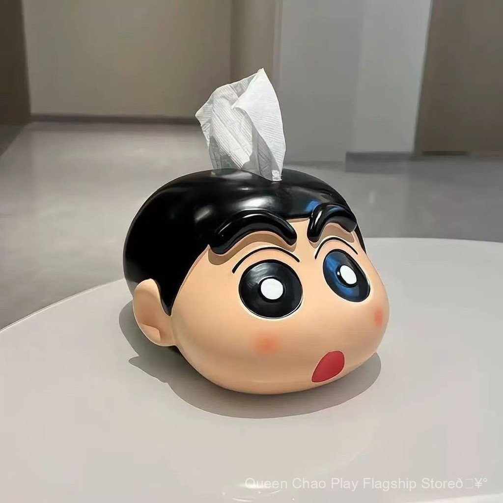 Crayon Shin-Chan Cute Tissue Box Paper Drawing Desktop Tissue Box ...