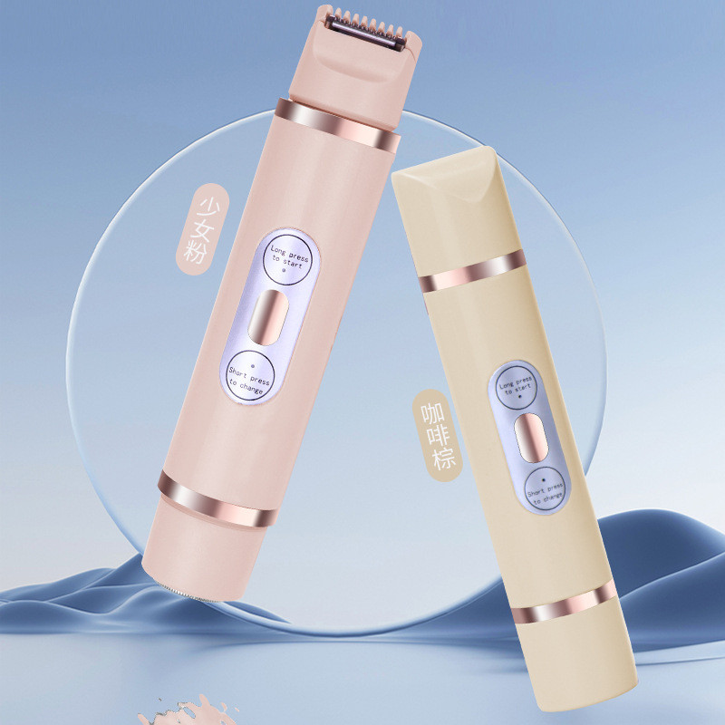 Women's Double-Headed Electric Shaver Lip Hair Armpit Hair Shaver ...
