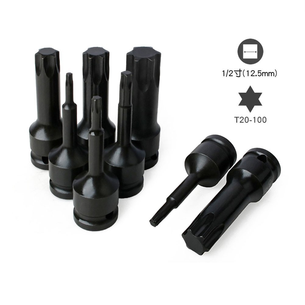 [DRHT]1PC 1/2inch Hex Torx Screwdriver Bit Impact Drive Socket Adapter ...