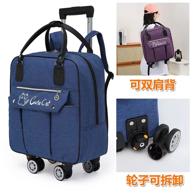 Beg Troli Baharu dengan Roda Universal, Beg galas Berkapasiti Besar ...