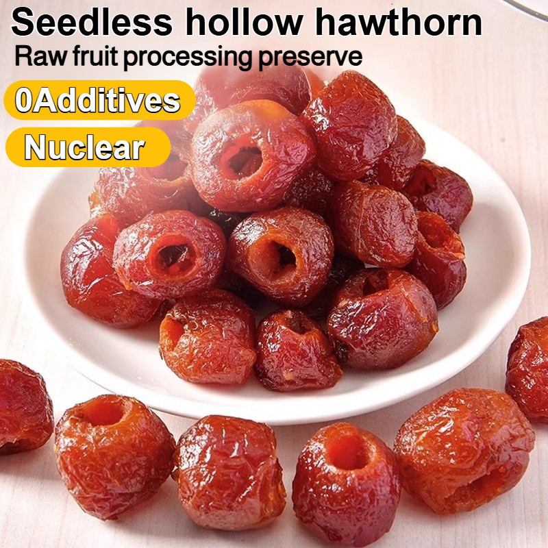 【24H SHIPPING】🥇BUY 1 FREE 1 Hollow Hawthorn Without Core/Candied Light ...