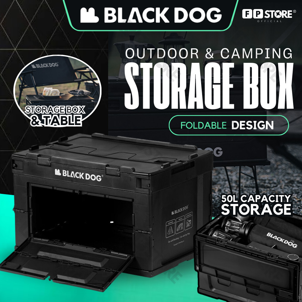 [ COD READY STOCK ] BLACKDOG Outdoor Premium Storage Box 50L Spring ...